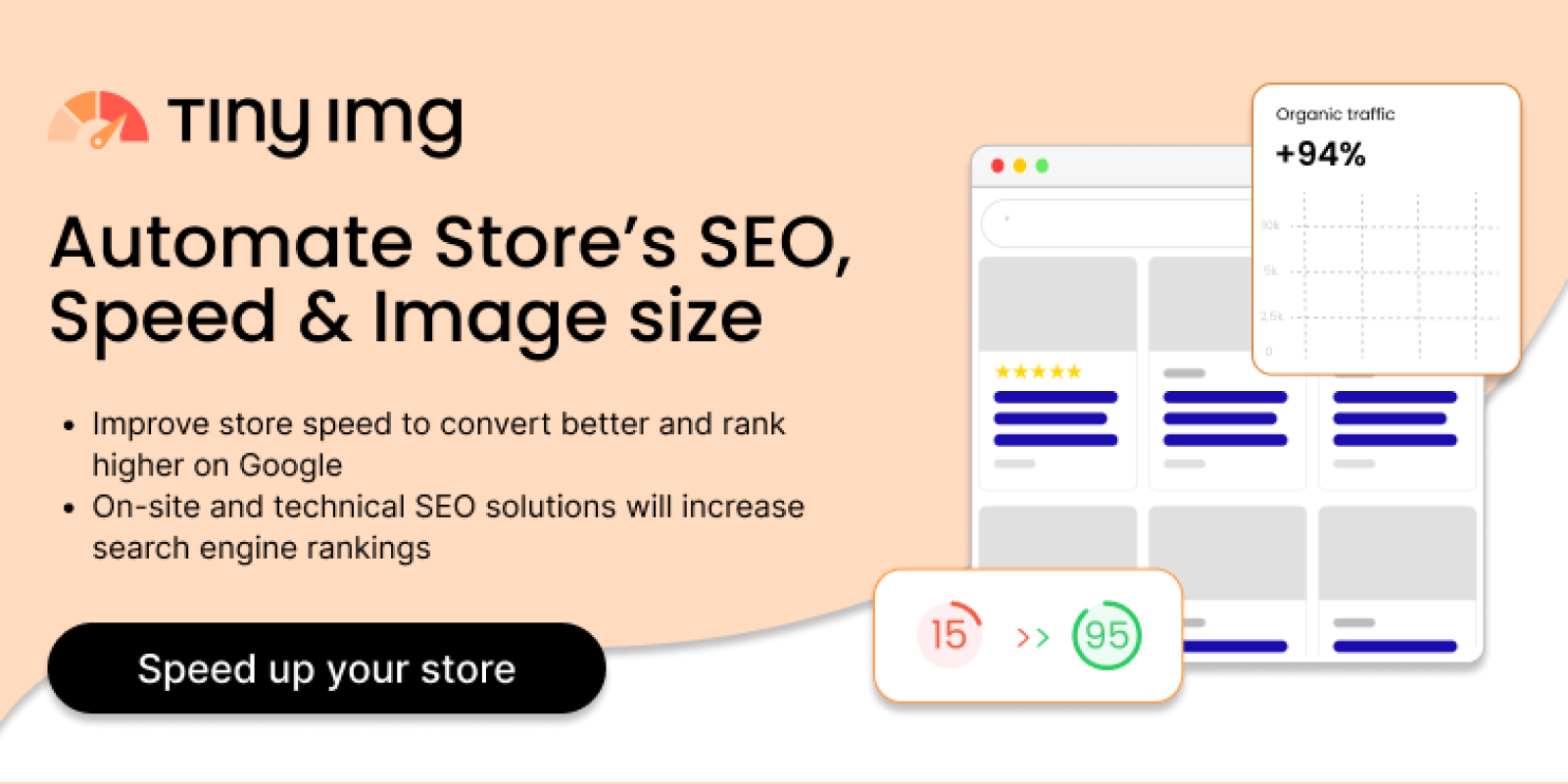 TinyIMG: SEO, Speed and Image optimizer - Essential Apps