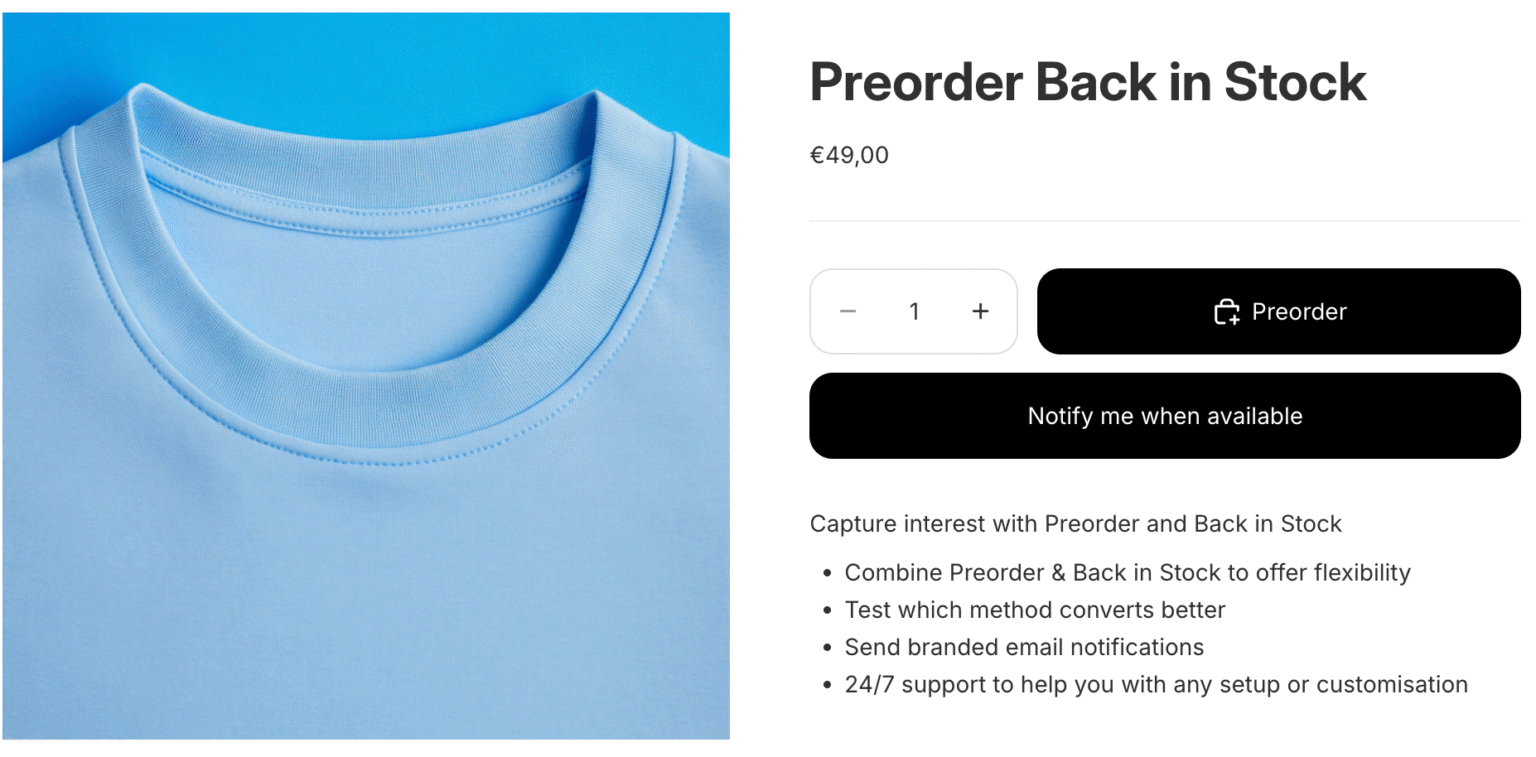 Shopify 'Notify When Back in Stock' Feature: The Complete Guide ...